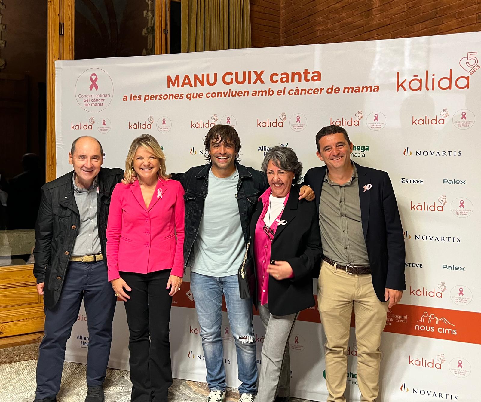 Concierto solidario de Manu Guix por el cáncer de mama - Jané Mateu ...